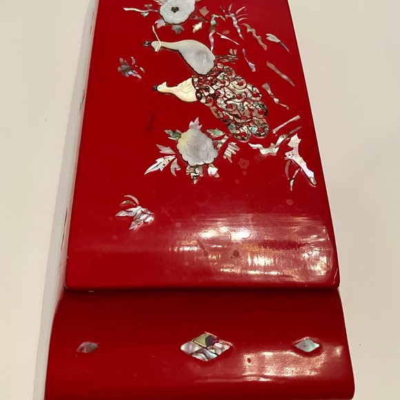 vintage smoker box signed J YOUNG | Accents | Vintage Smoker Box W ...